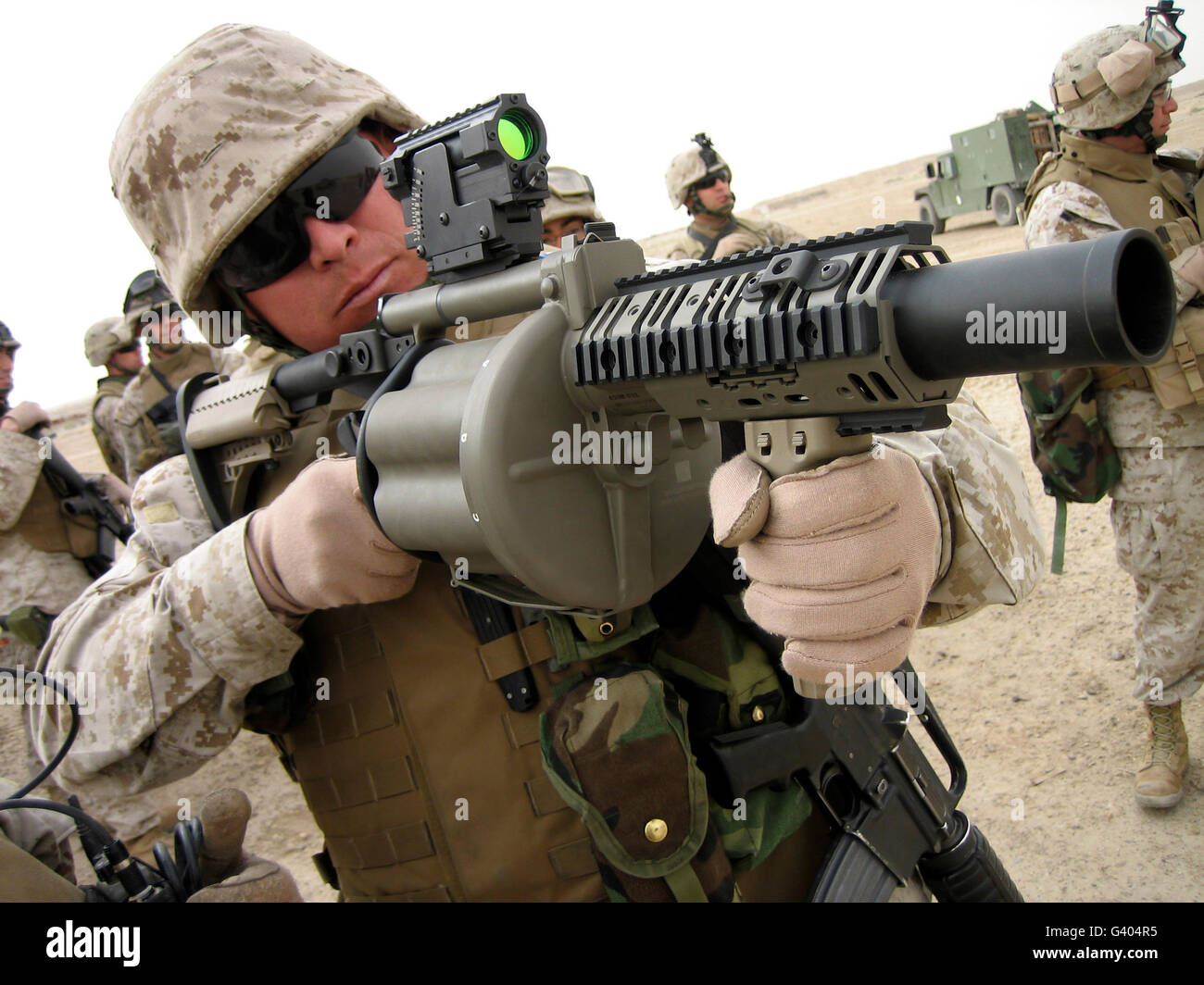40mm grenade launcher hi-res stock photography and images - Alamy