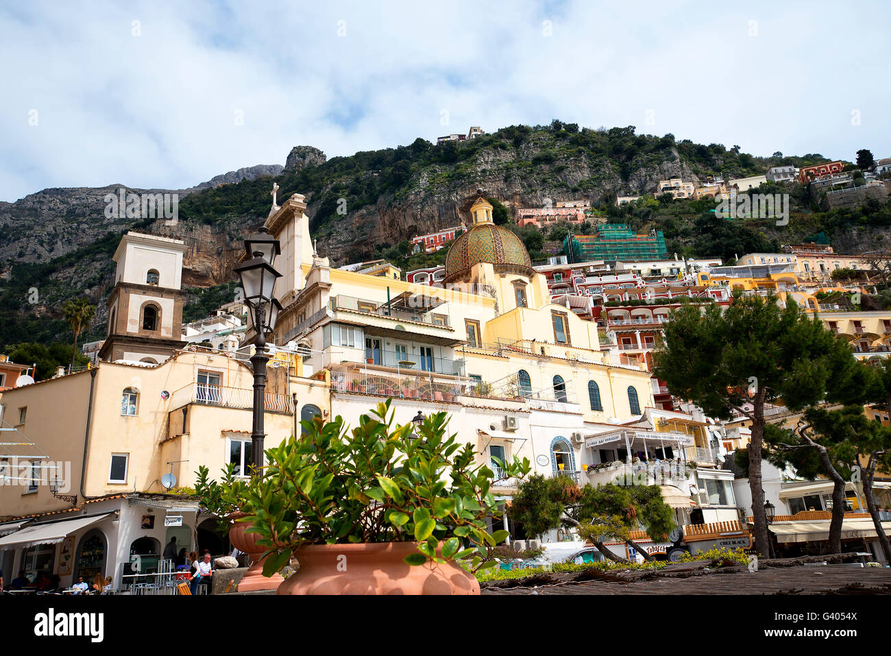 The structure of the town of Positano is very original; its buildings ...