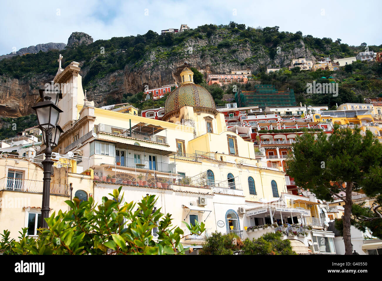 The structure of the town of Positano is very original; its buildings ...