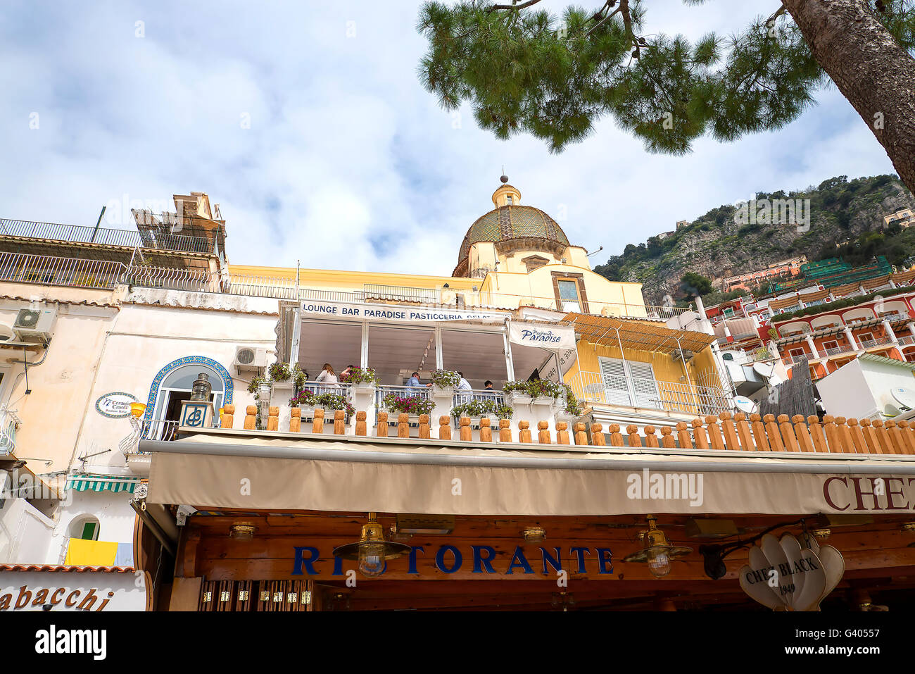 The structure of the town of Positano is very original; its buildings ...