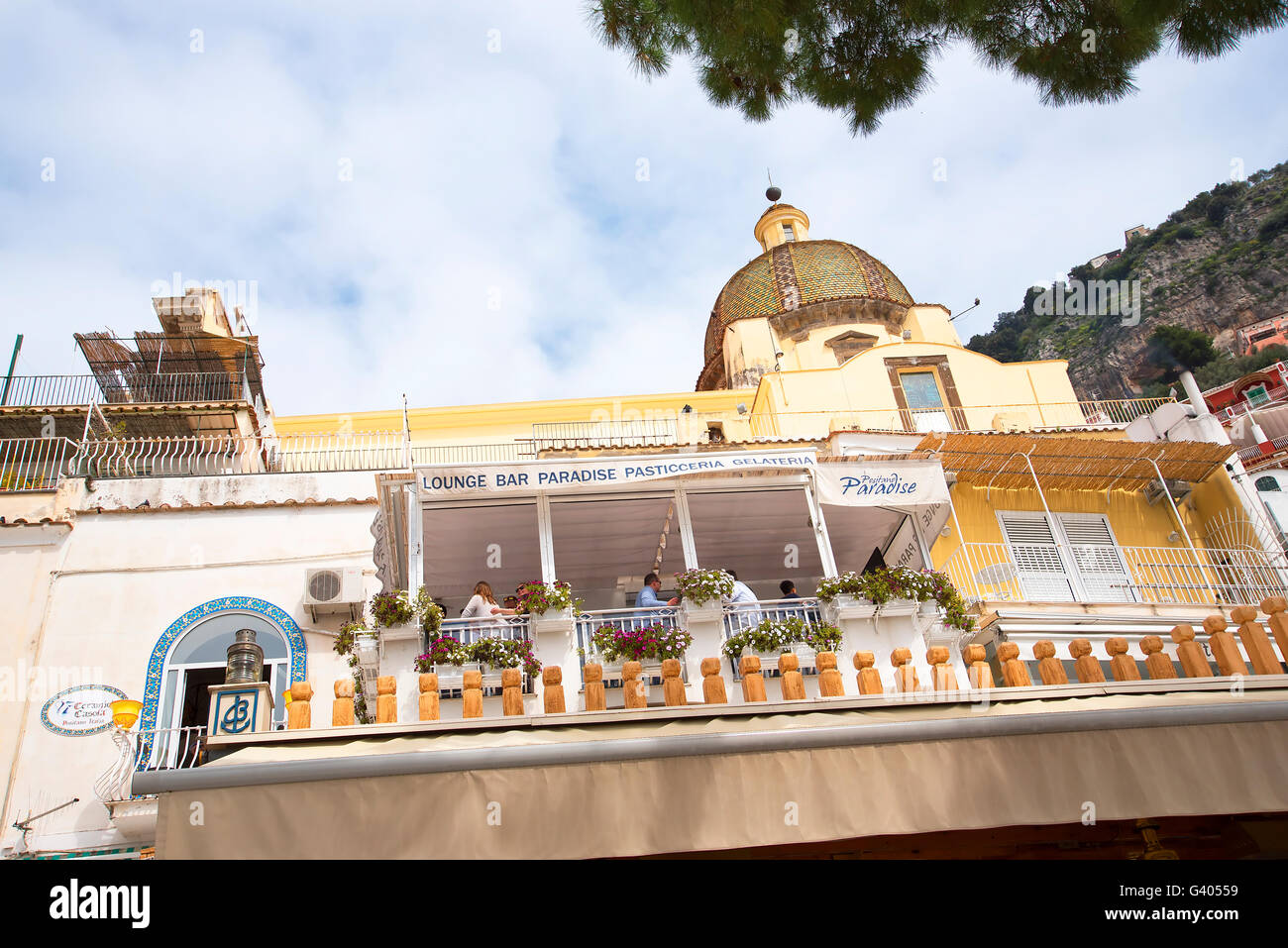 The structure of the town of Positano is very original; its buildings ...