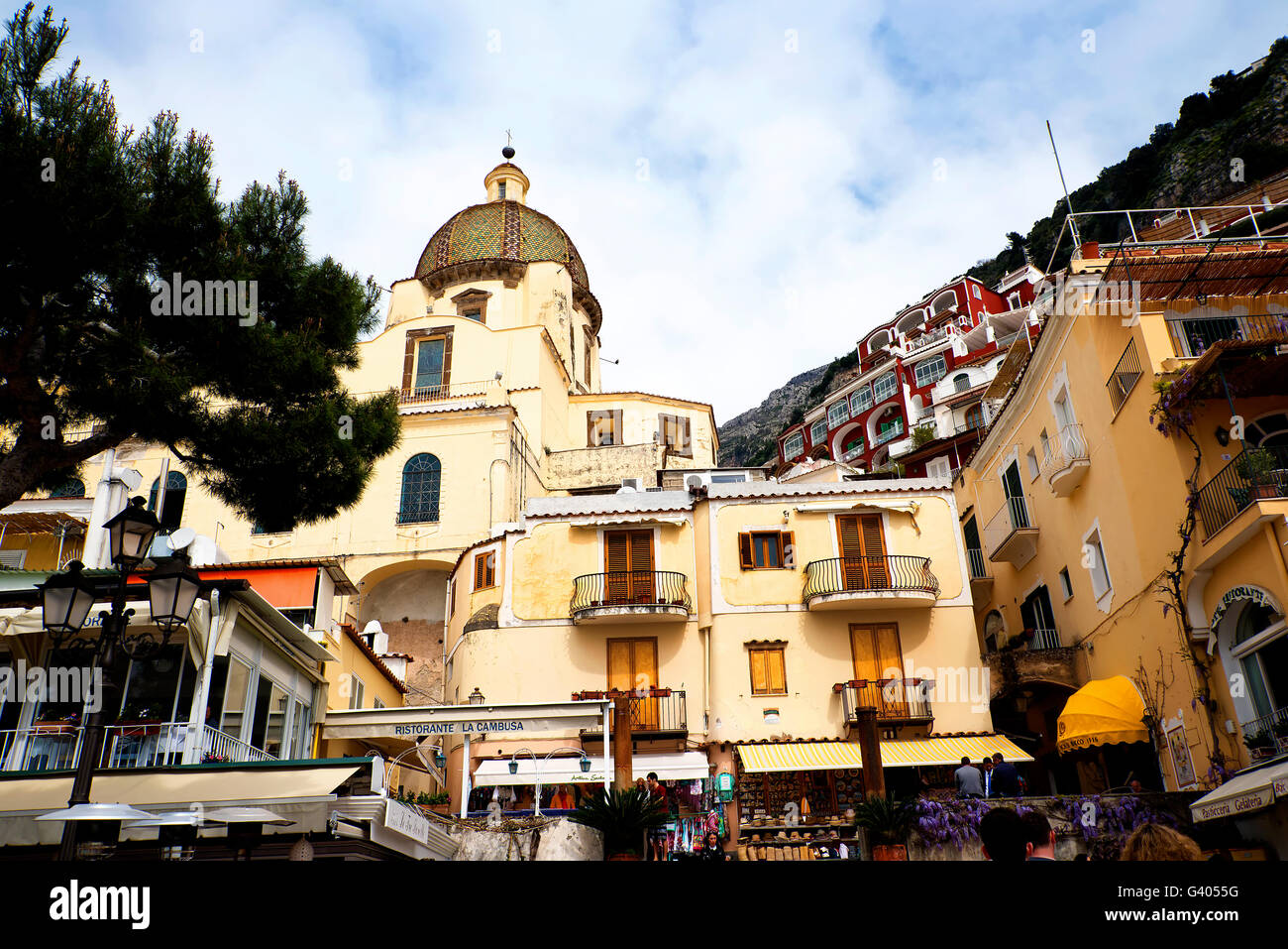 The structure of the town of Positano is very original; its buildings ...