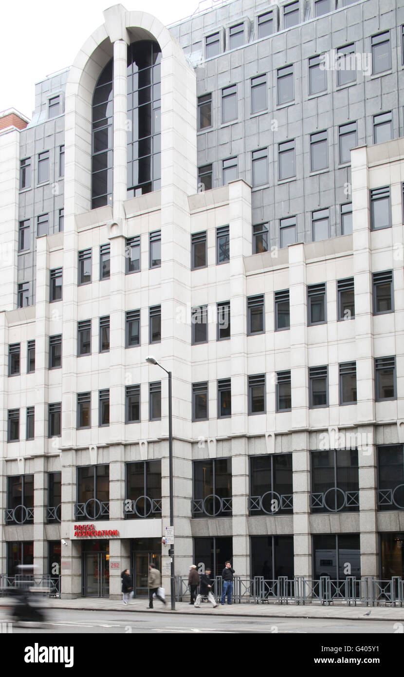The Press Association - London office Stock Photo - Alamy