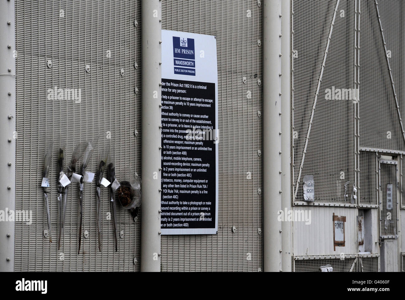 General view of HMP Wandsworth, London Stock Photo - Alamy