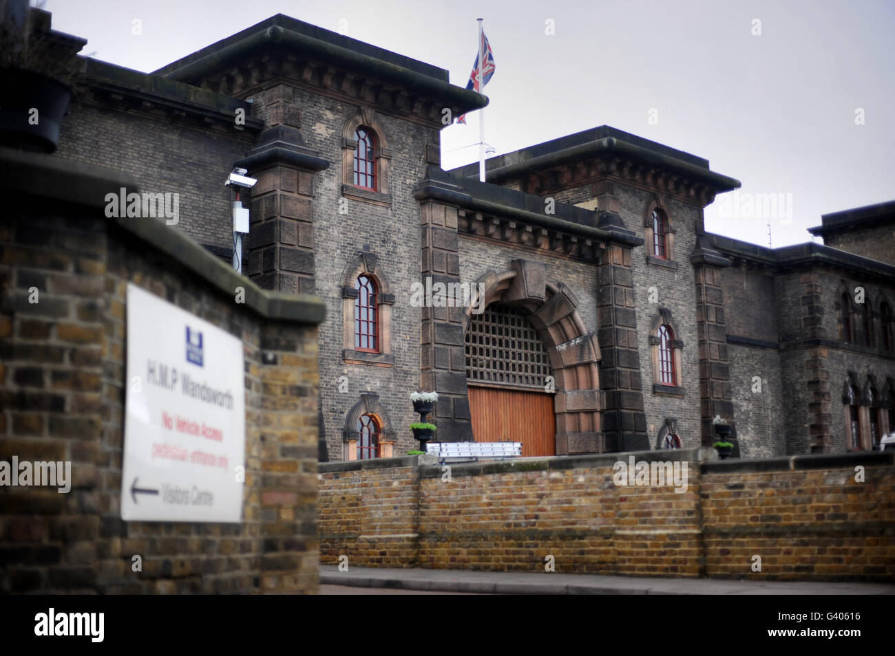General view of HMP Wandsworth, London.. General view of HMP Wandsworth ...