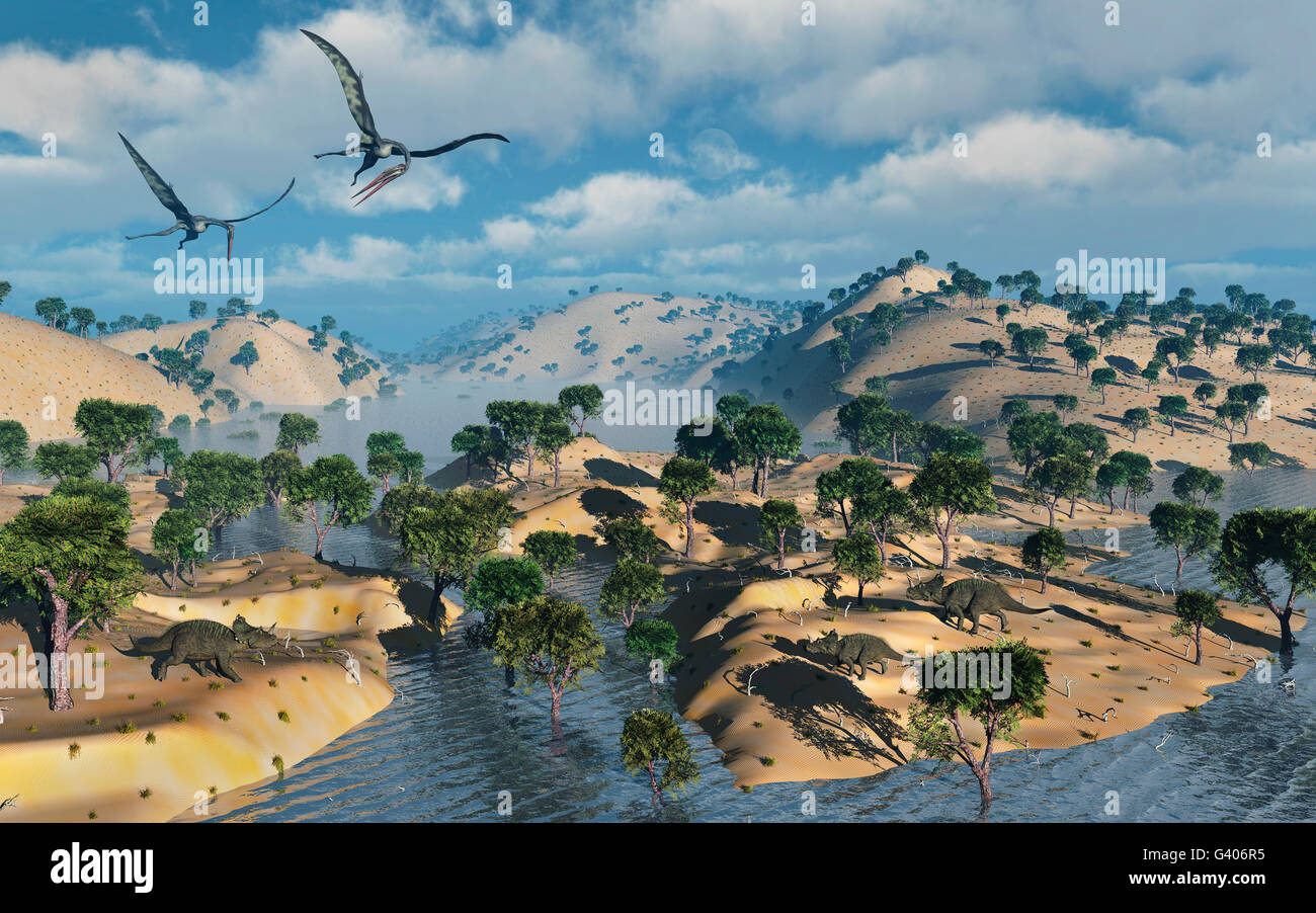 Late Cretaceous Landscape