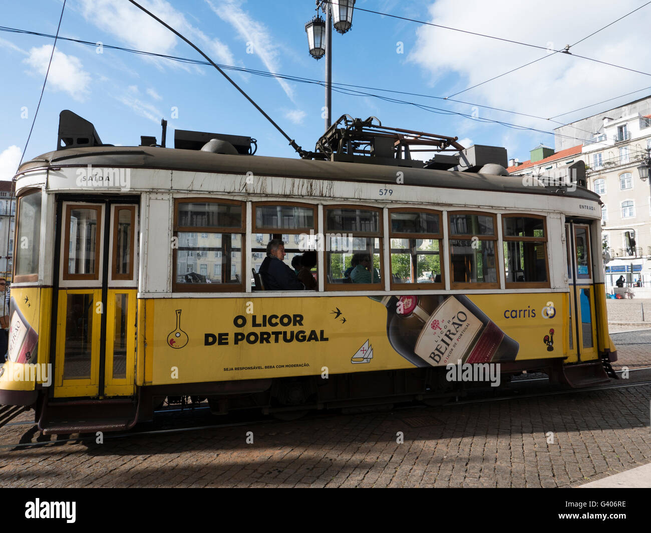 White tram hi-res stock photography and images - Alamy
