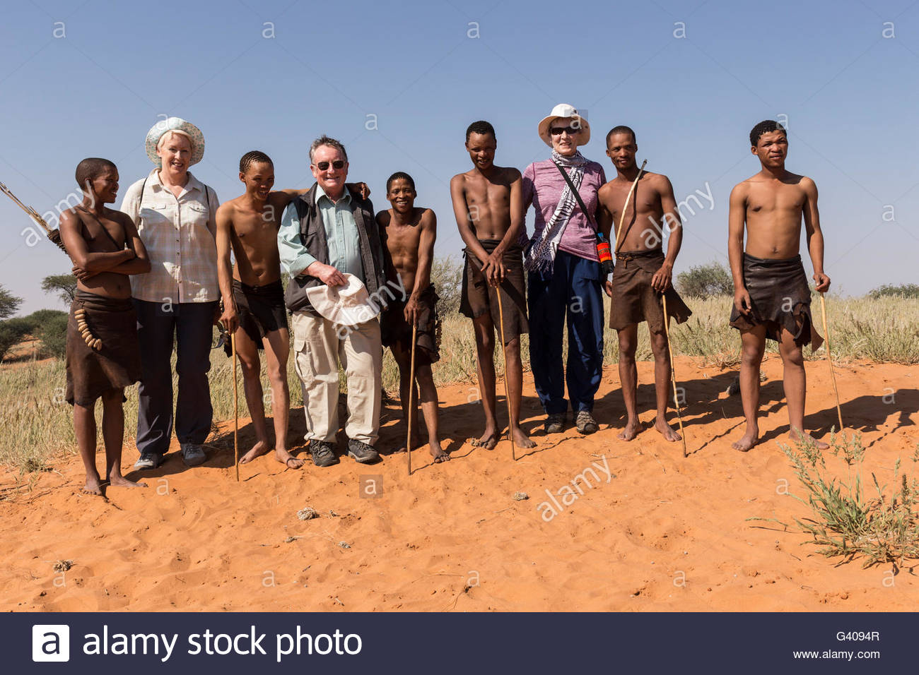 Kalahari Bushmen Stock Photos & Kalahari Bushmen Stock Images - Alamy