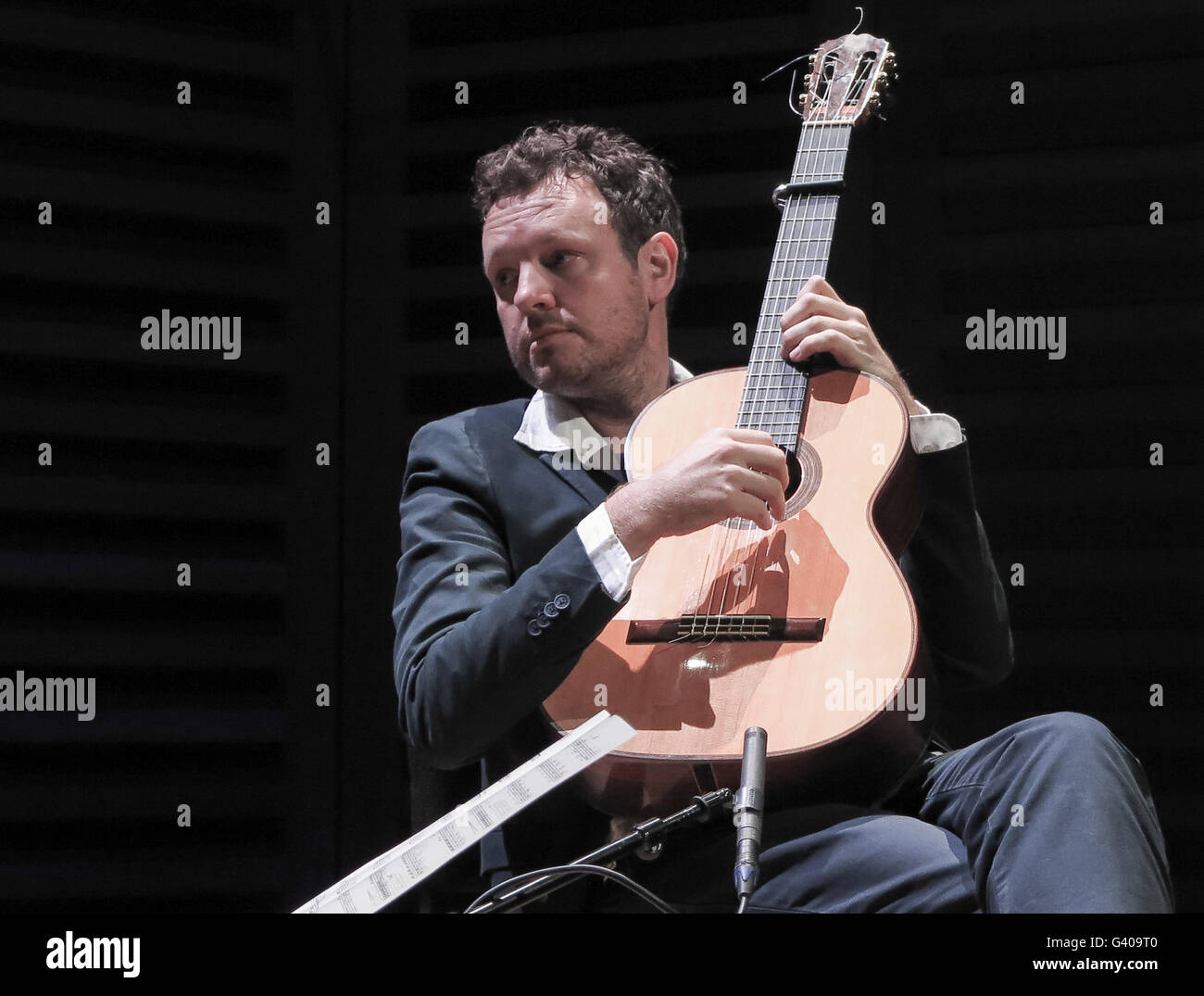 Derek Gripper at Kings Place, London UK Stock Photo - Alamy