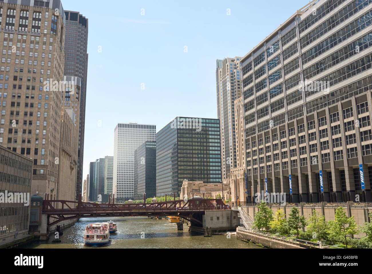 Chicago canal street hi-res stock photography and images - Alamy
