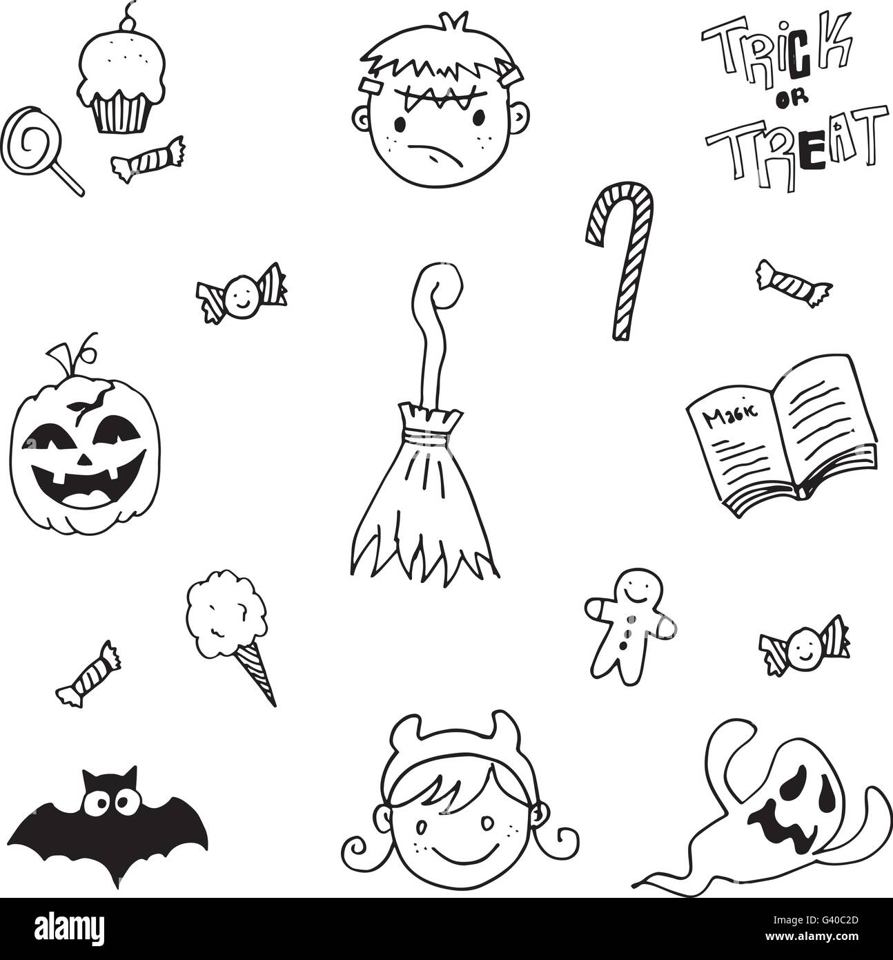 Snake in halloween Stock Vector Images - Alamy