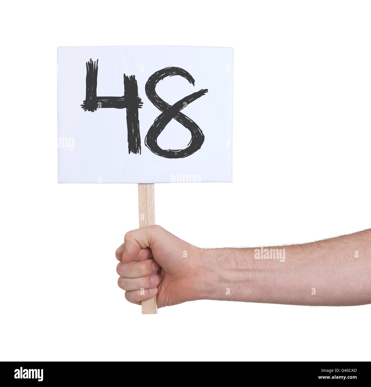 Number 48 sign hi-res stock photography and images - Alamy
