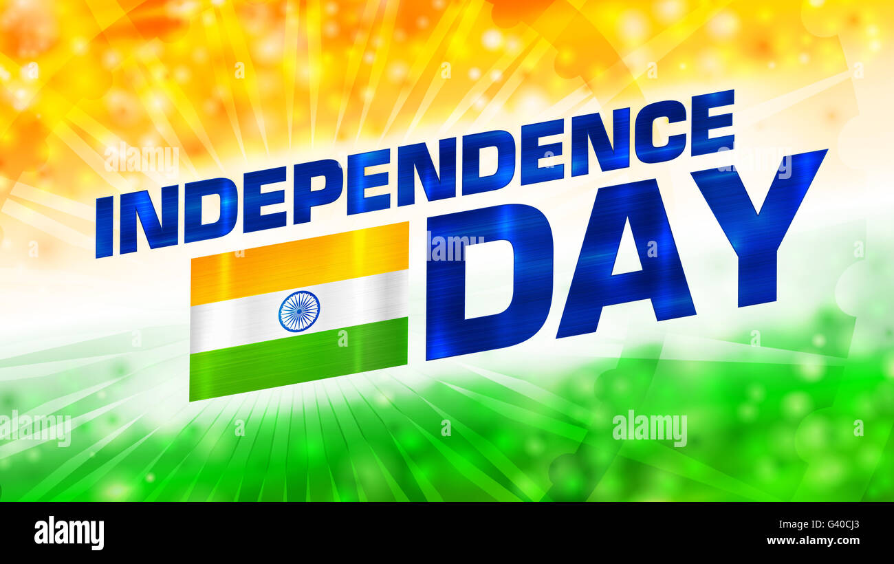 Abstract Indian Independence Day background. EPS 10 Stock Photo - Alamy
