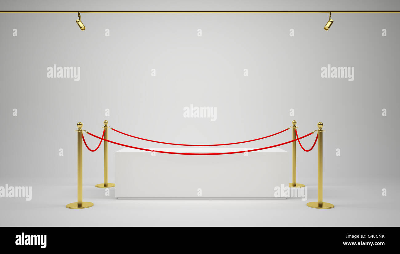 Exhibit barriers hi-res stock photography and images - Alamy