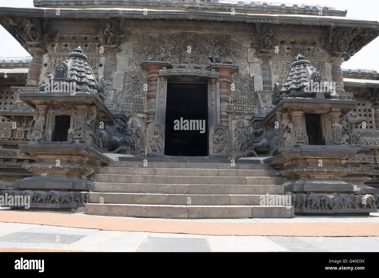 Main entrance (East), Chennakesava temple, Belur, Karnataka, India ...