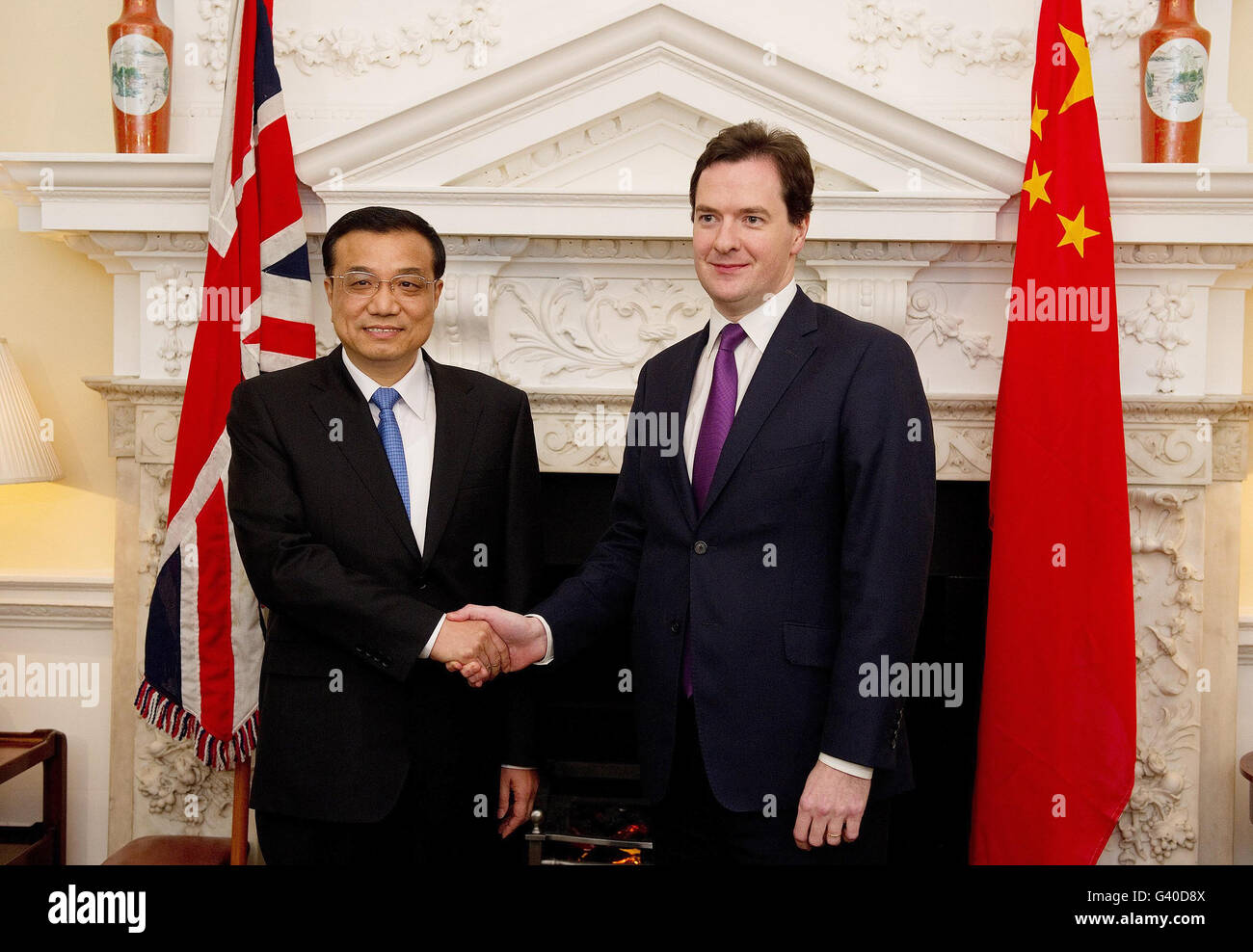 China's Vice Premier Li Keqiang visits UK Stock Photo - Alamy