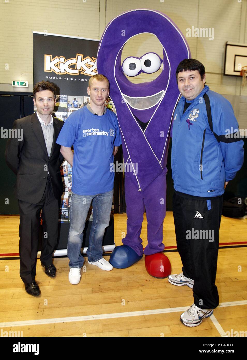 Soccer - Kickz Goals Thru Football - Scargreen Sports Centre Stock ...