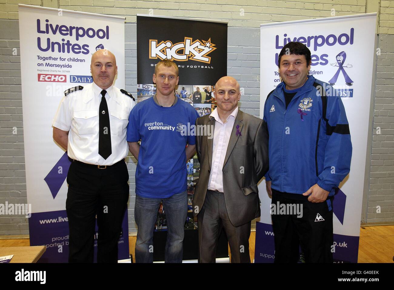 Soccer - Kickz Goals Thru Football - Scargreen Sports Centre. Everton's ...