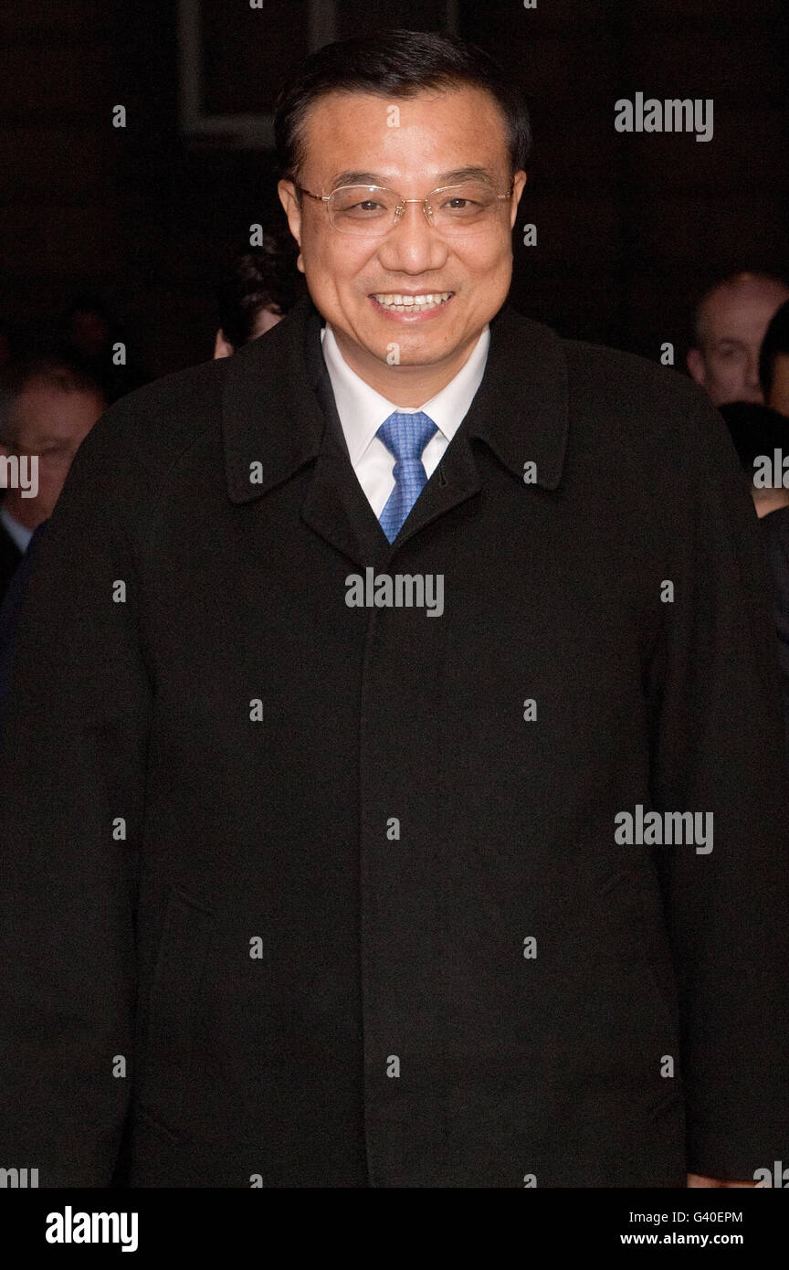 China's Vice Premier Li Keqiang visits UK Stock Photo - Alamy
