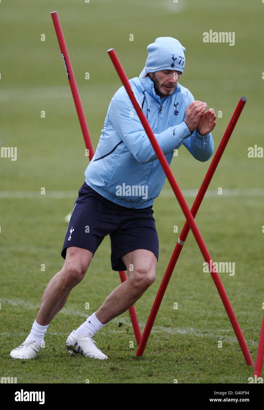 Full length soccer spurs hi-res stock photography and images - Alamy