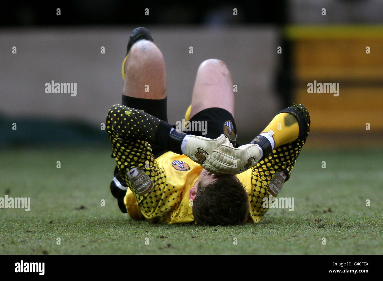 Notts County Goalkeeper Rob Burch High Resolution Stock Photography and ...