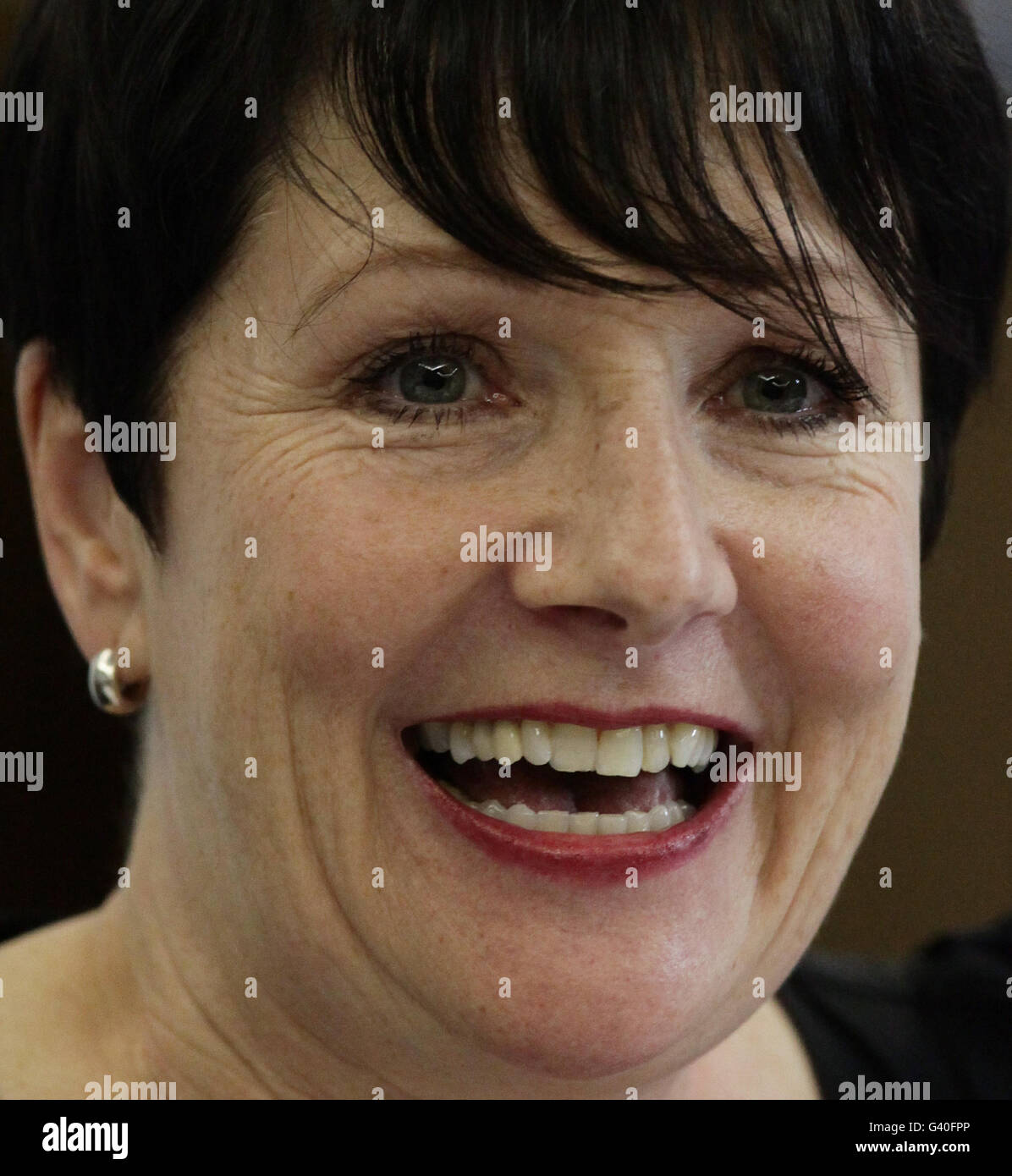 Former Countryfile presenter Miriam O'Reilly, during a press conference ...