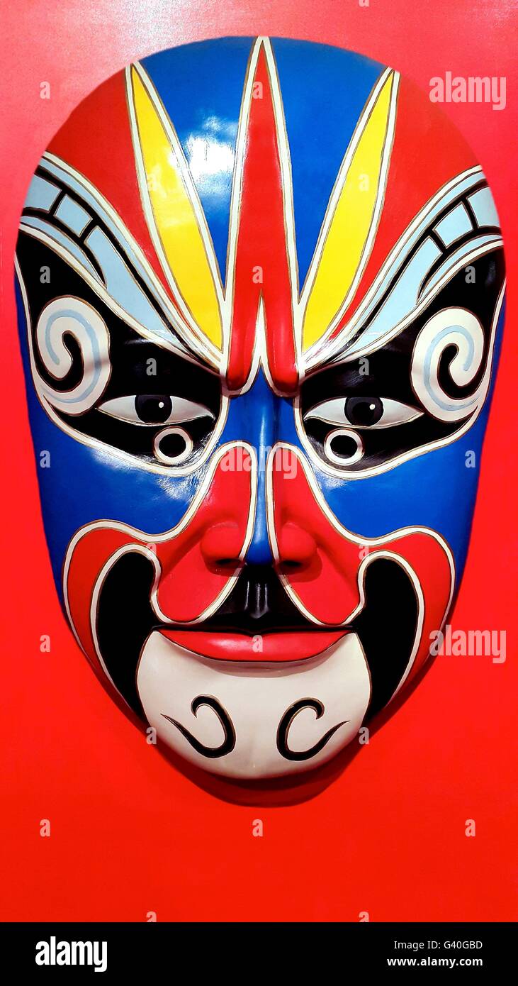 Chinese Opera Mask High Resolution Stock Photography and Images - Alamy