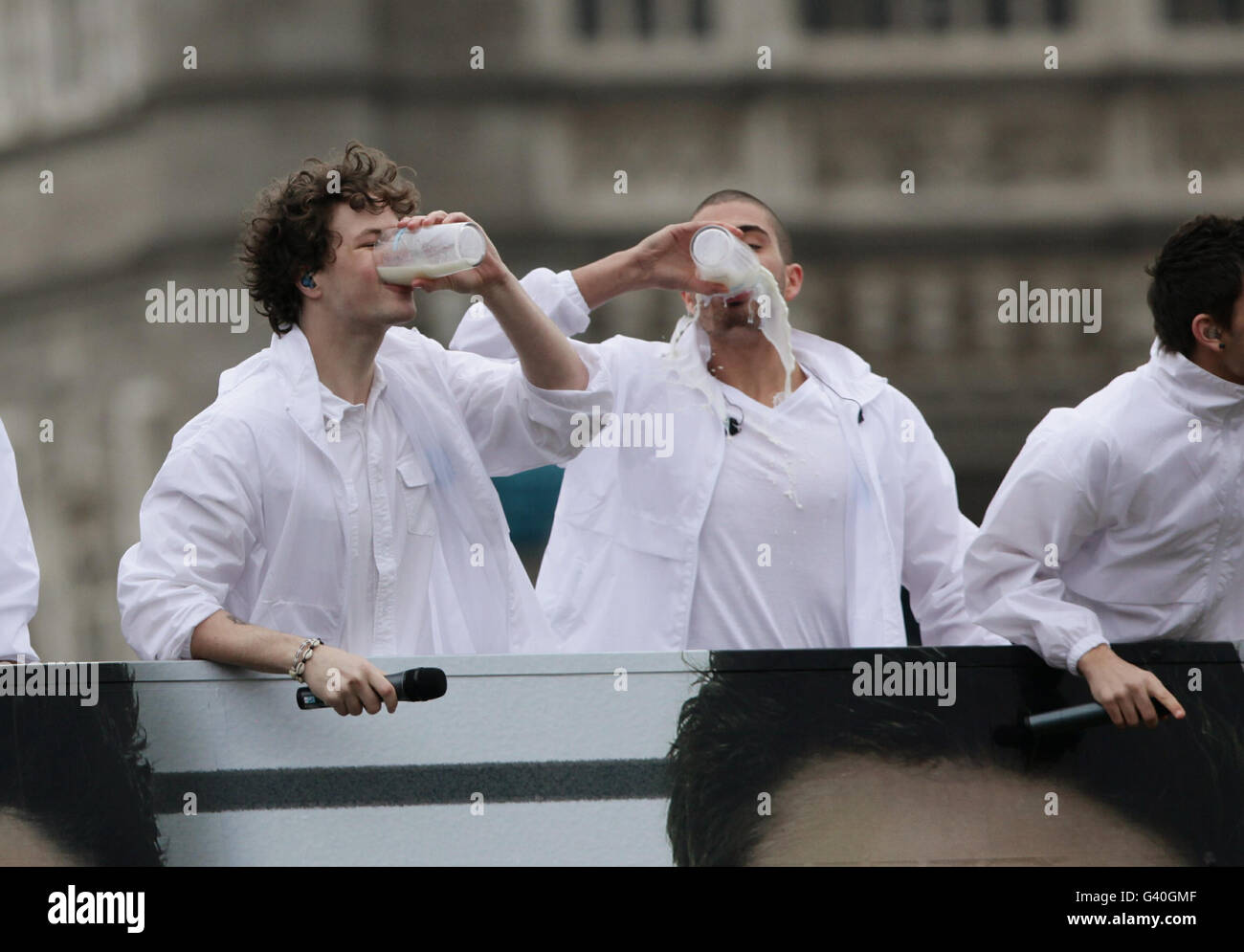 The wanted front make mine milk campaign hi-res stock photography and ...