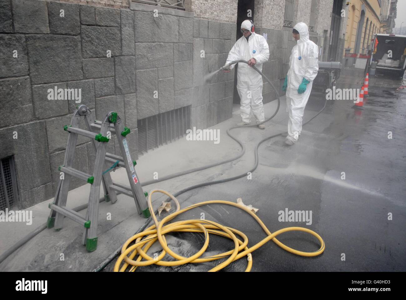 Milan (Italy), municipal service of AMSA (Milan Company for ...