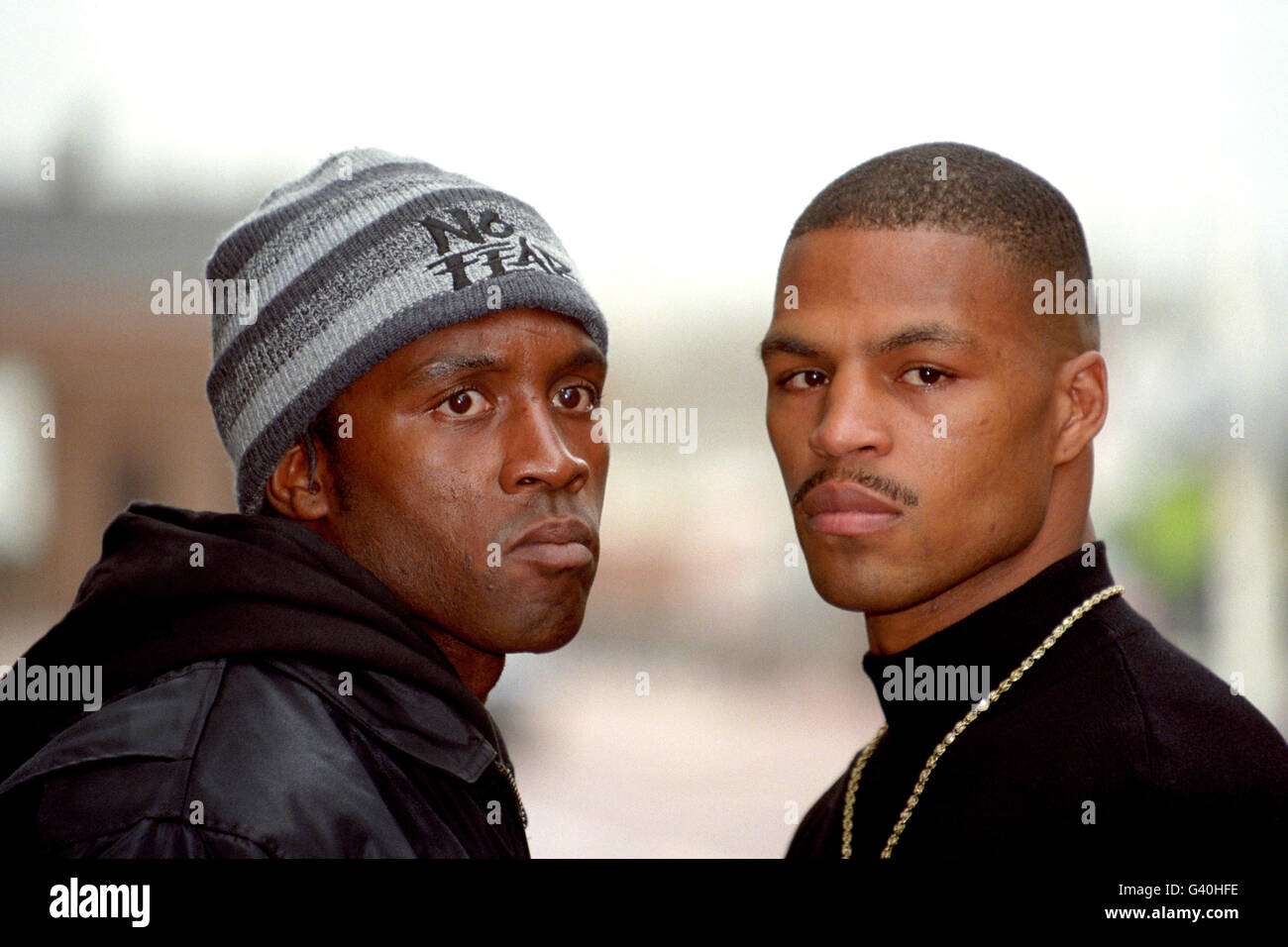 Middleweight boxing champion gerald mcclellan hi-res stock photography ...