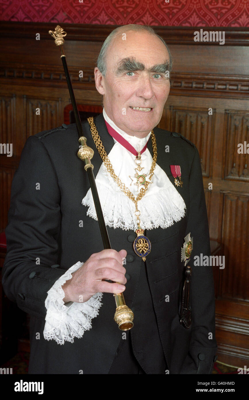 Black rod state opening of parliament hi-res stock photography and ...