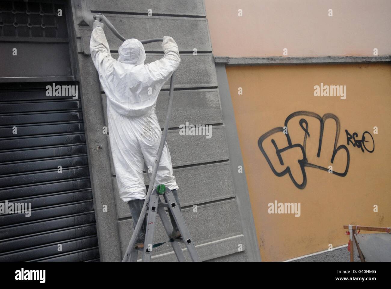 Milan (Italy), municipal service of AMSA (Milan Company for ...