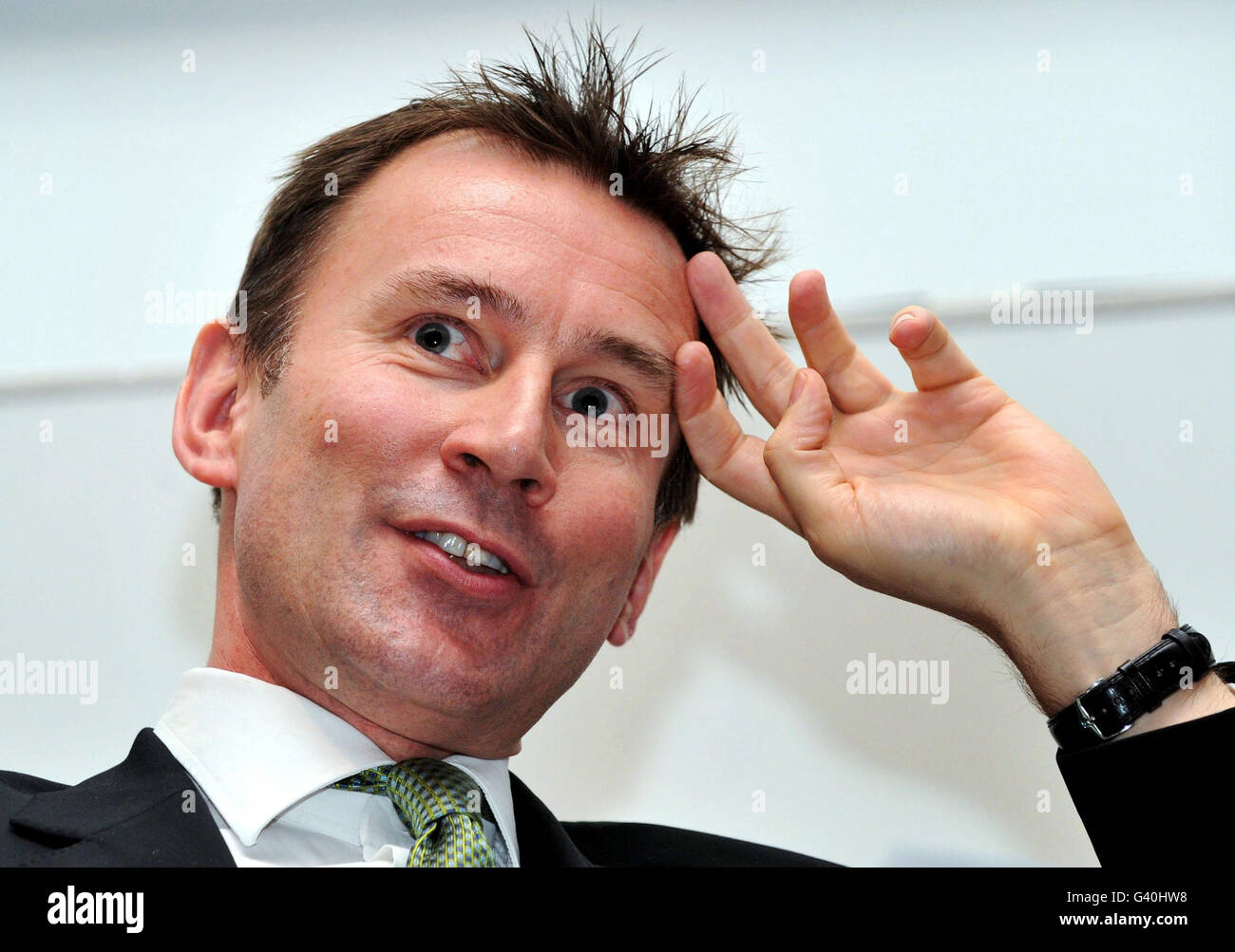 Culture, Media and and Sport Secretary Jeremy Hunt speaks at the Oxford ...
