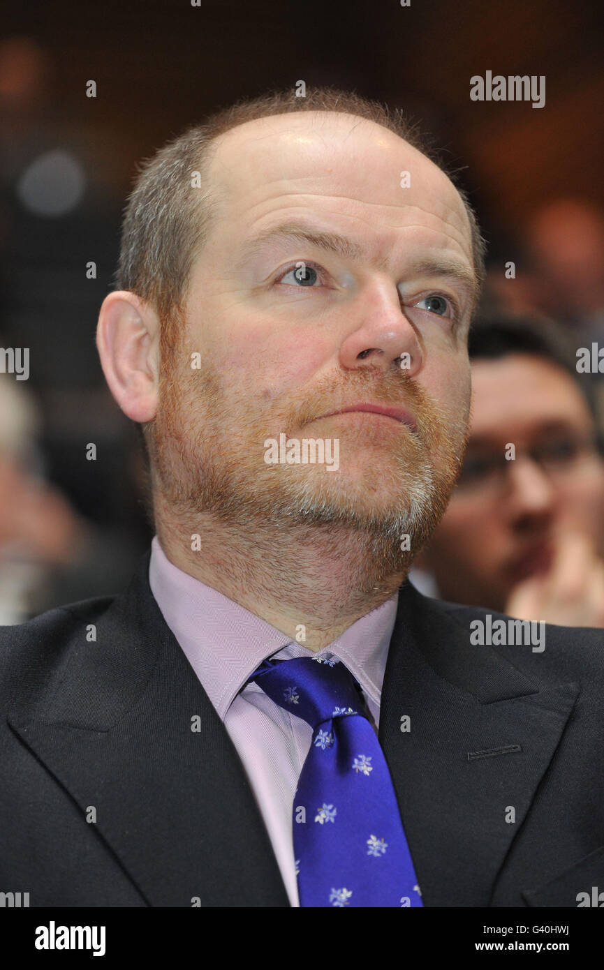 BBC Director-General Mark Thompson listens as Culture, Media and and ...