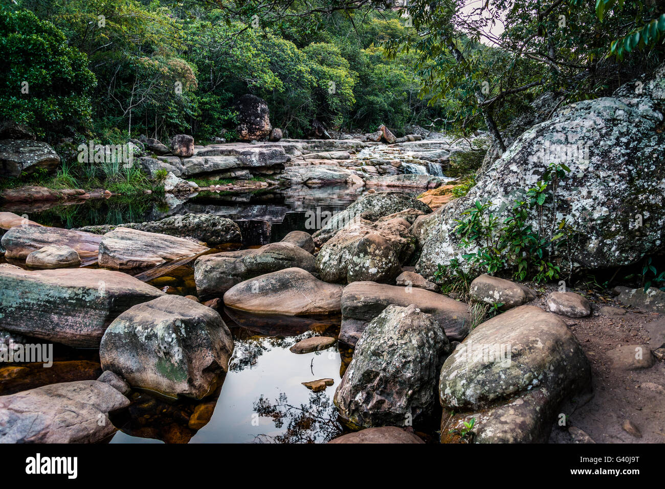 River Lençóis, Chapada Diamantina, Bahia, Brazil Stock Photo - Alamy