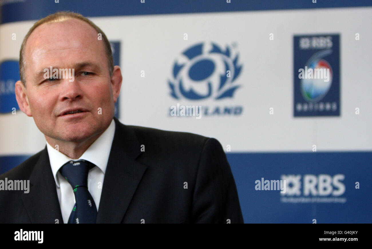 Rugby Union - RBS 6 Nations - Scotland Squad Announcement - Murrayfield ...
