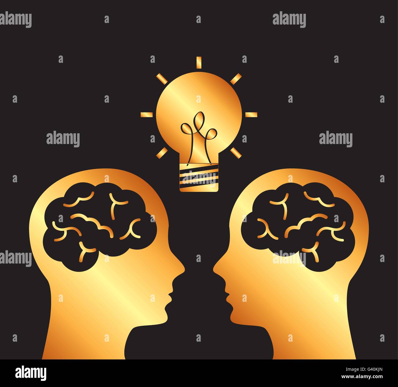 creative profile design Stock Vector Image & Art - Alamy