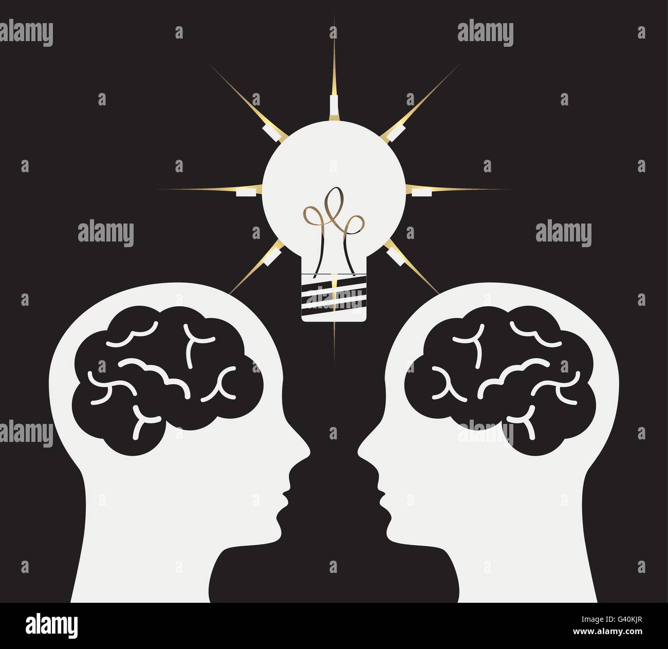 creative profile design Stock Vector Image & Art - Alamy