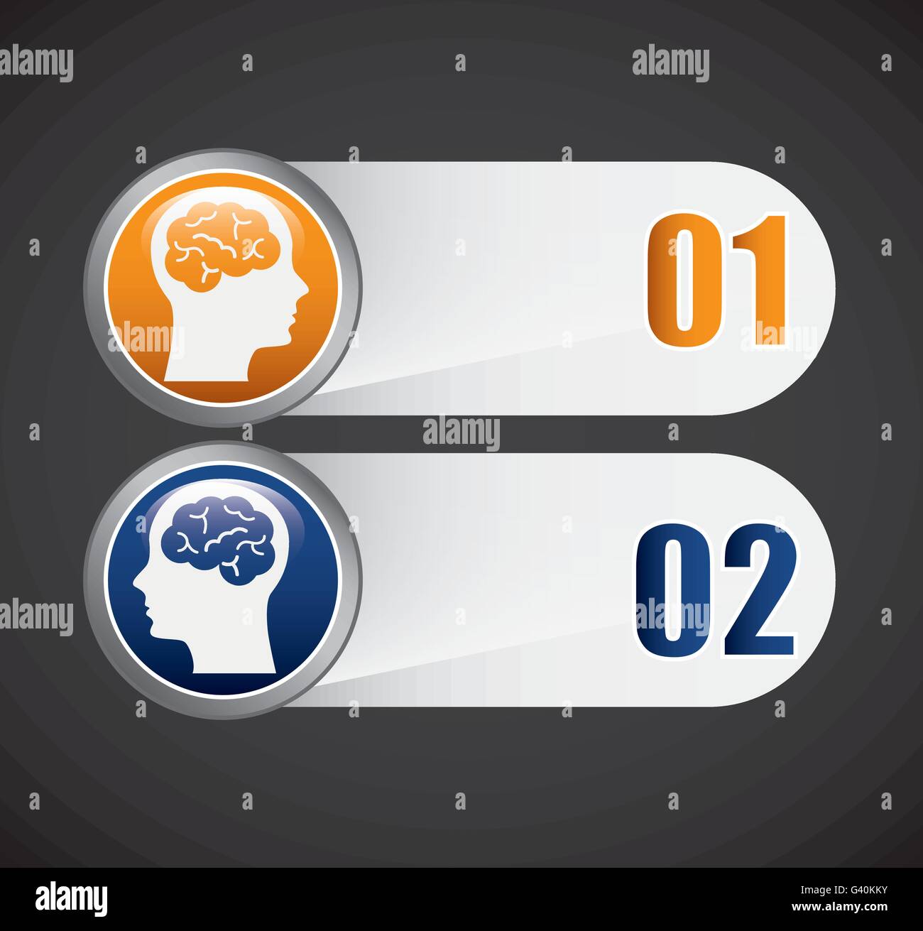 creative profile design Stock Vector Image & Art - Alamy