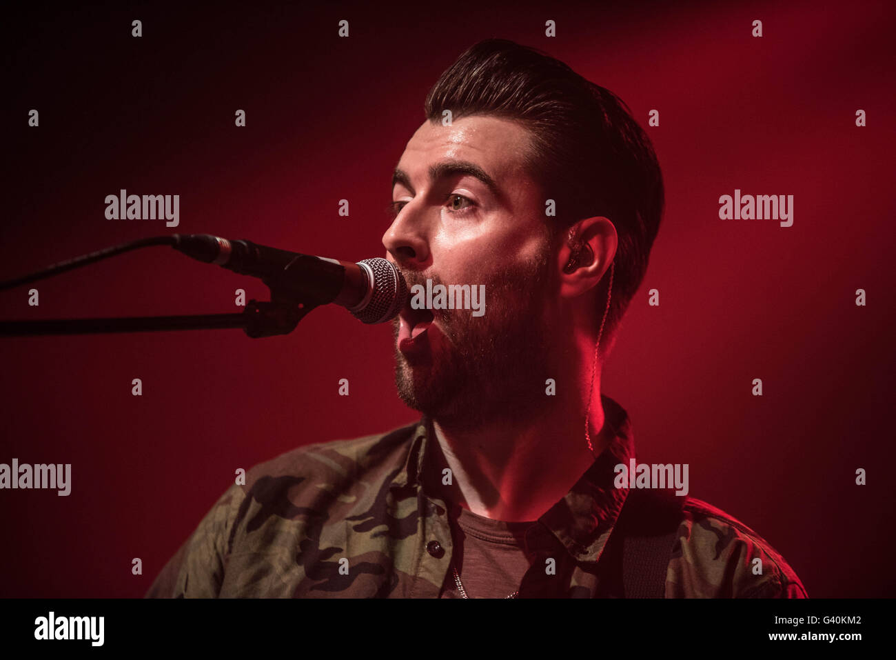 Liam Fray of The Courteeners performs on stage at the 02 Forum Kentish ...