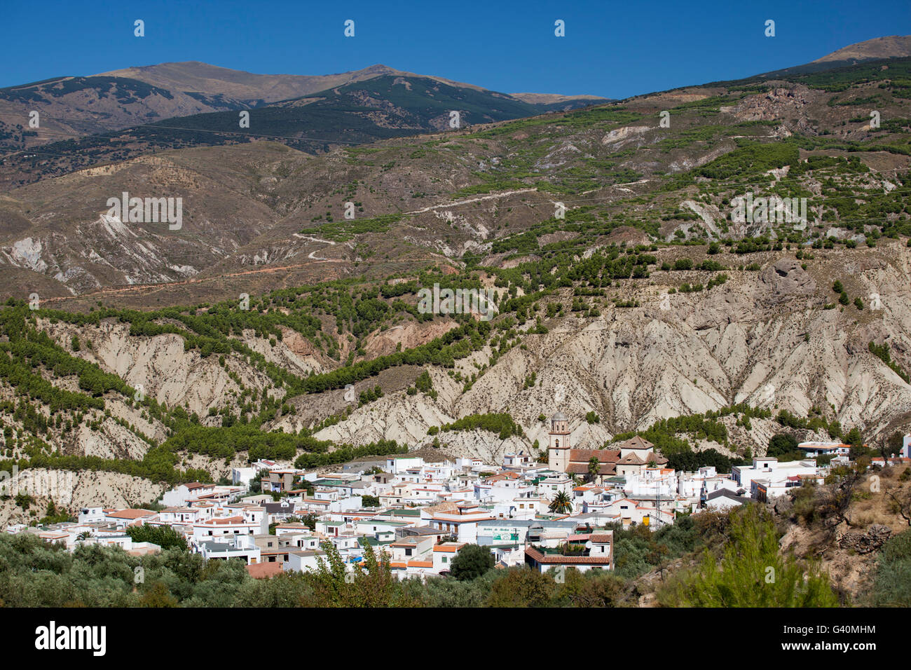 Cherin, La Alpujarra or Las Alpujarras region, Andalusia, Spain, Europe ...
