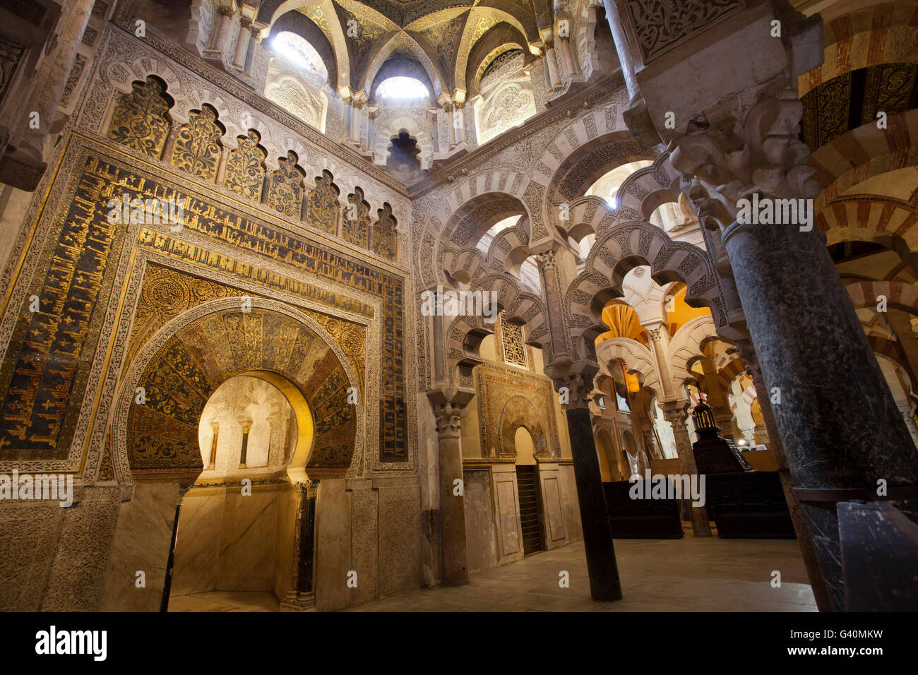 Dome Mihrab Mosque Cordoba High Resolution Stock Photography and Images ...