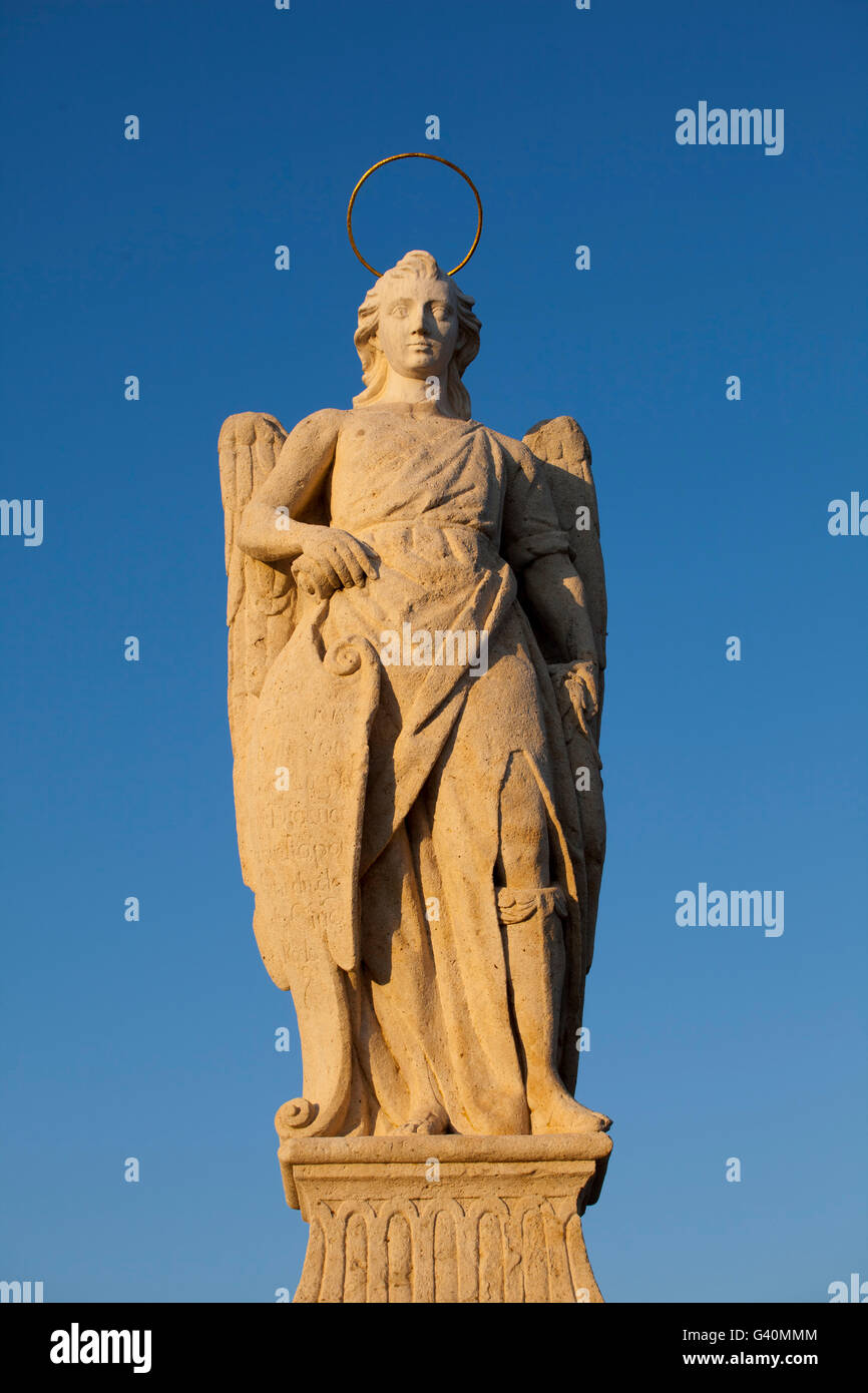 St raphael statue hi-res stock photography and images - Alamy