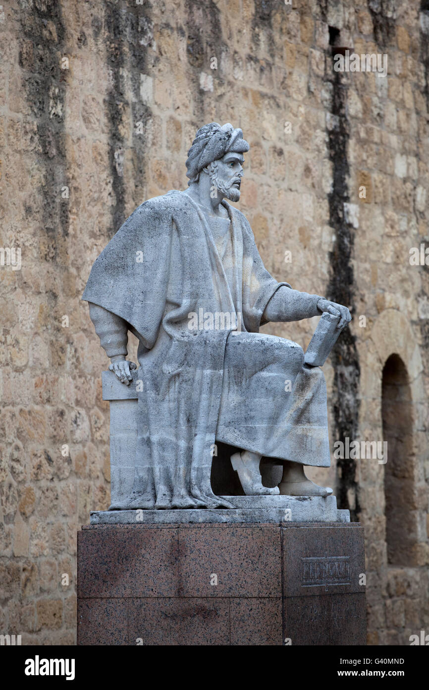 Averroes statue hi-res stock photography and images - Alamy