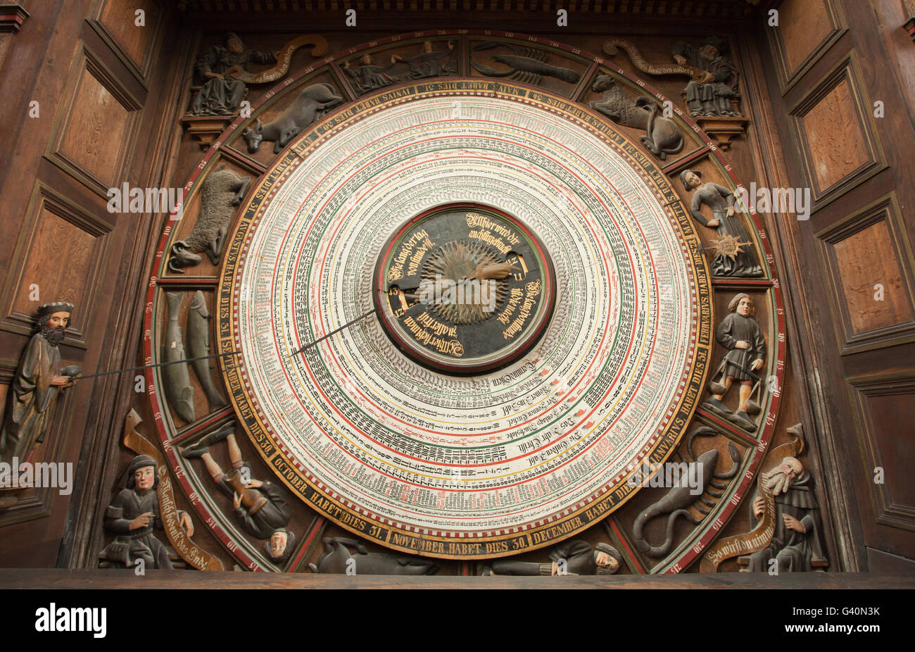 Rostock astronomical clock hi-res stock photography and images - Alamy
