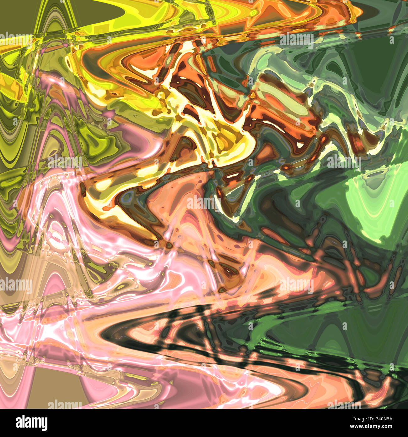 Abstract coloring background of the sunrise gradient with visual wave ...