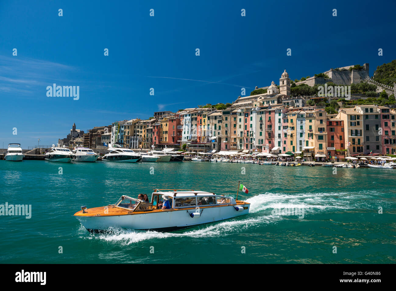 Portovenere harbour hi-res stock photography and images - Alamy