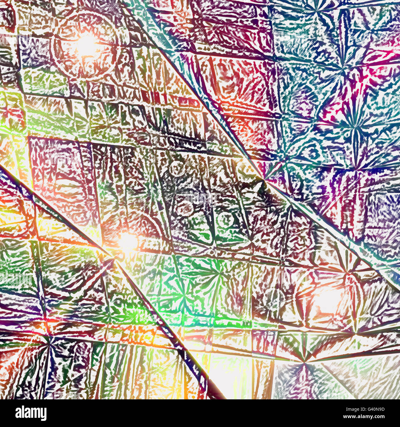 Abstract coloring background of the horizon gradient with visual ...