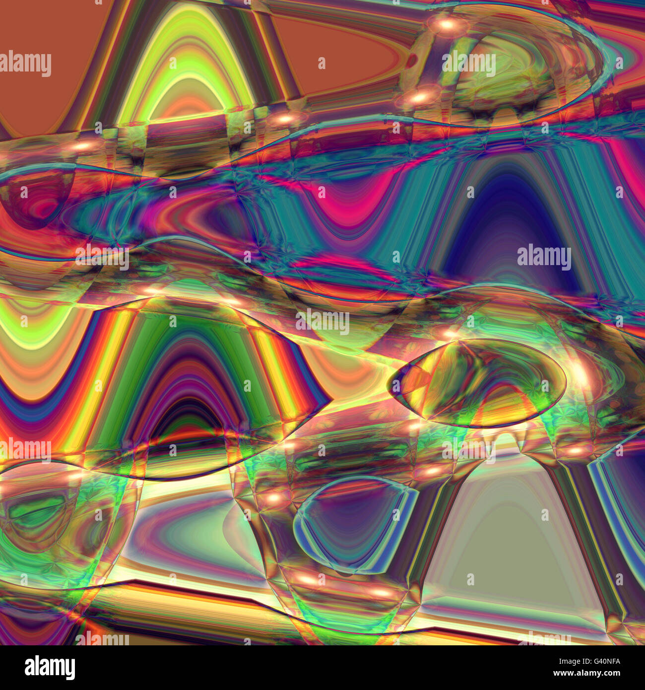 Abstract coloring background of the horizon gradient with visual wave ...