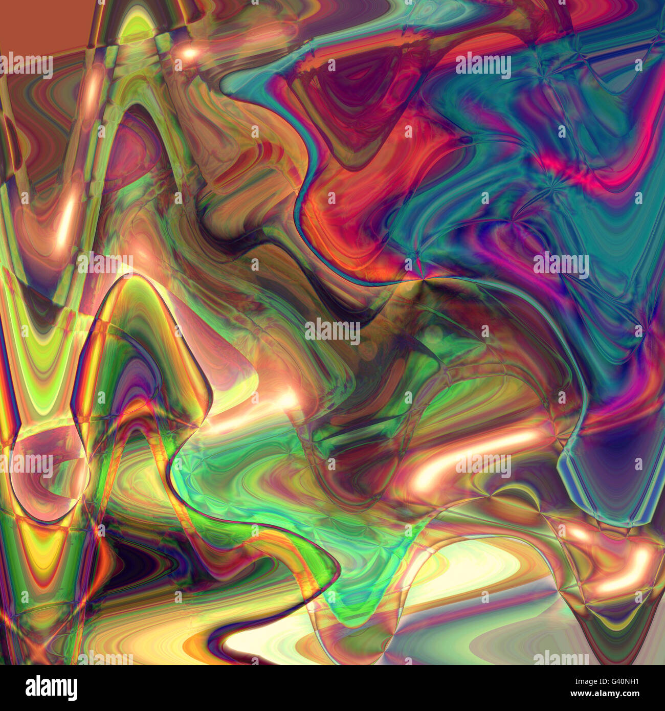 Abstract coloring background of the horizon gradient with visual wave ...